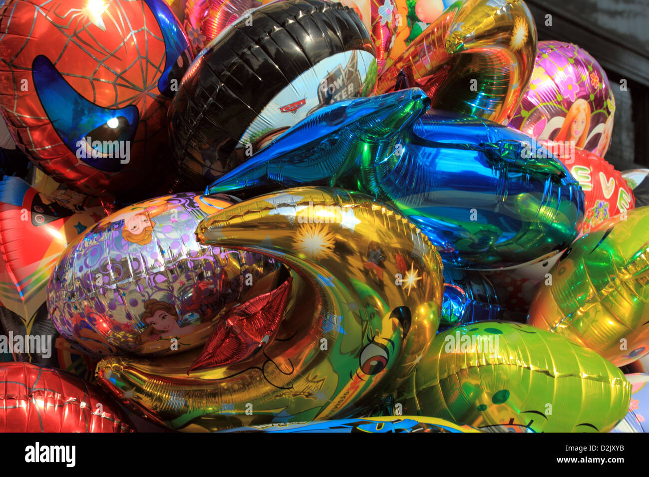 Metallic balloons hi-res stock photography and images - Alamy