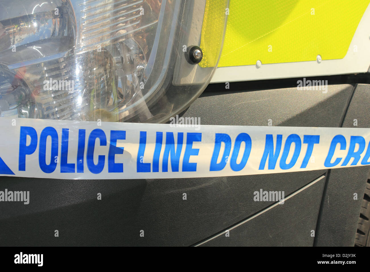 Police Crime Scene Stock Photo - Alamy