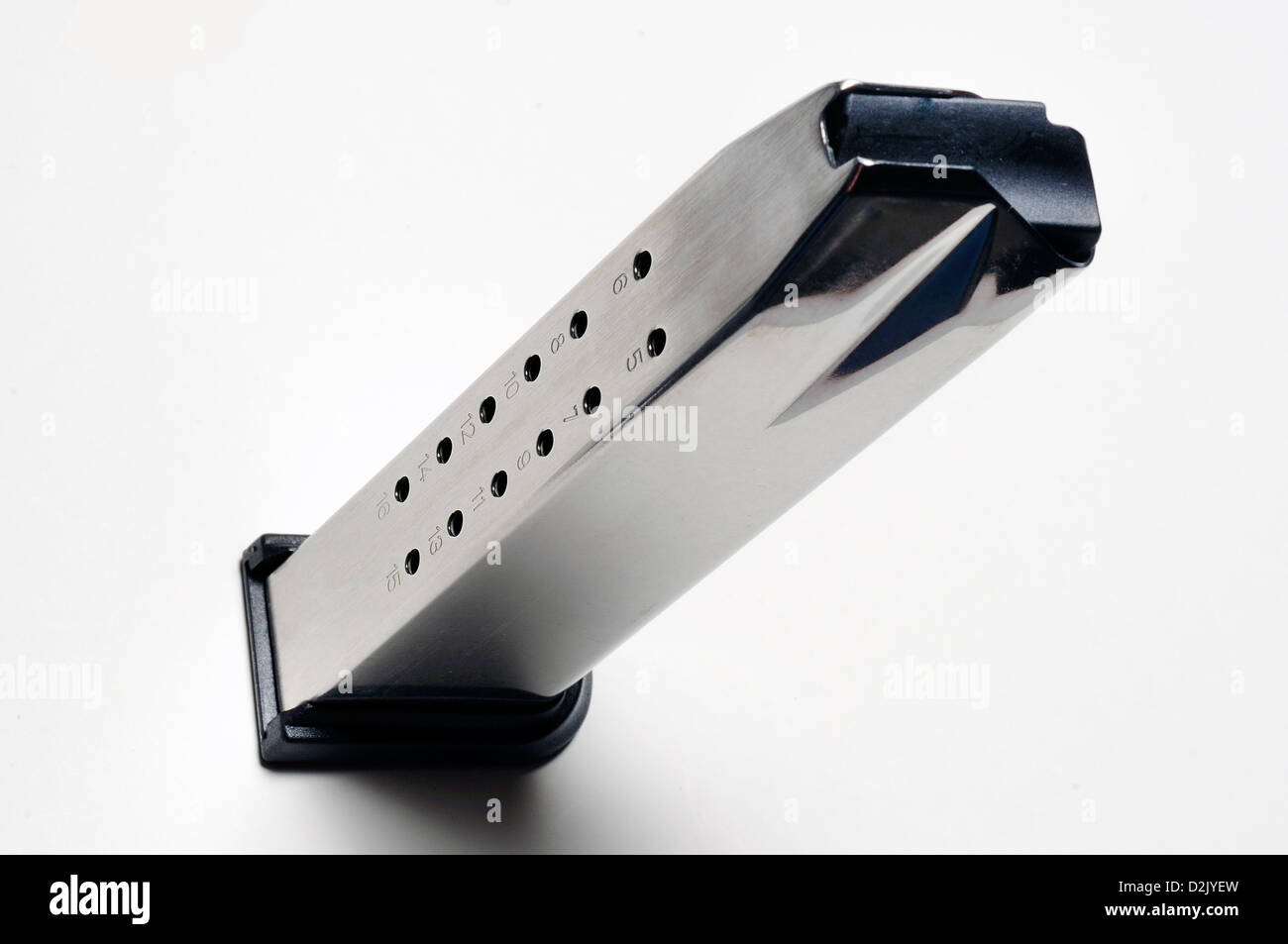 9mm 16 round semi-automatic magazine for Springfield Armory XD pistol ...