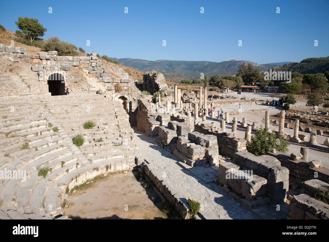 Odeion and colonnade hi-res stock photography and images - Alamy