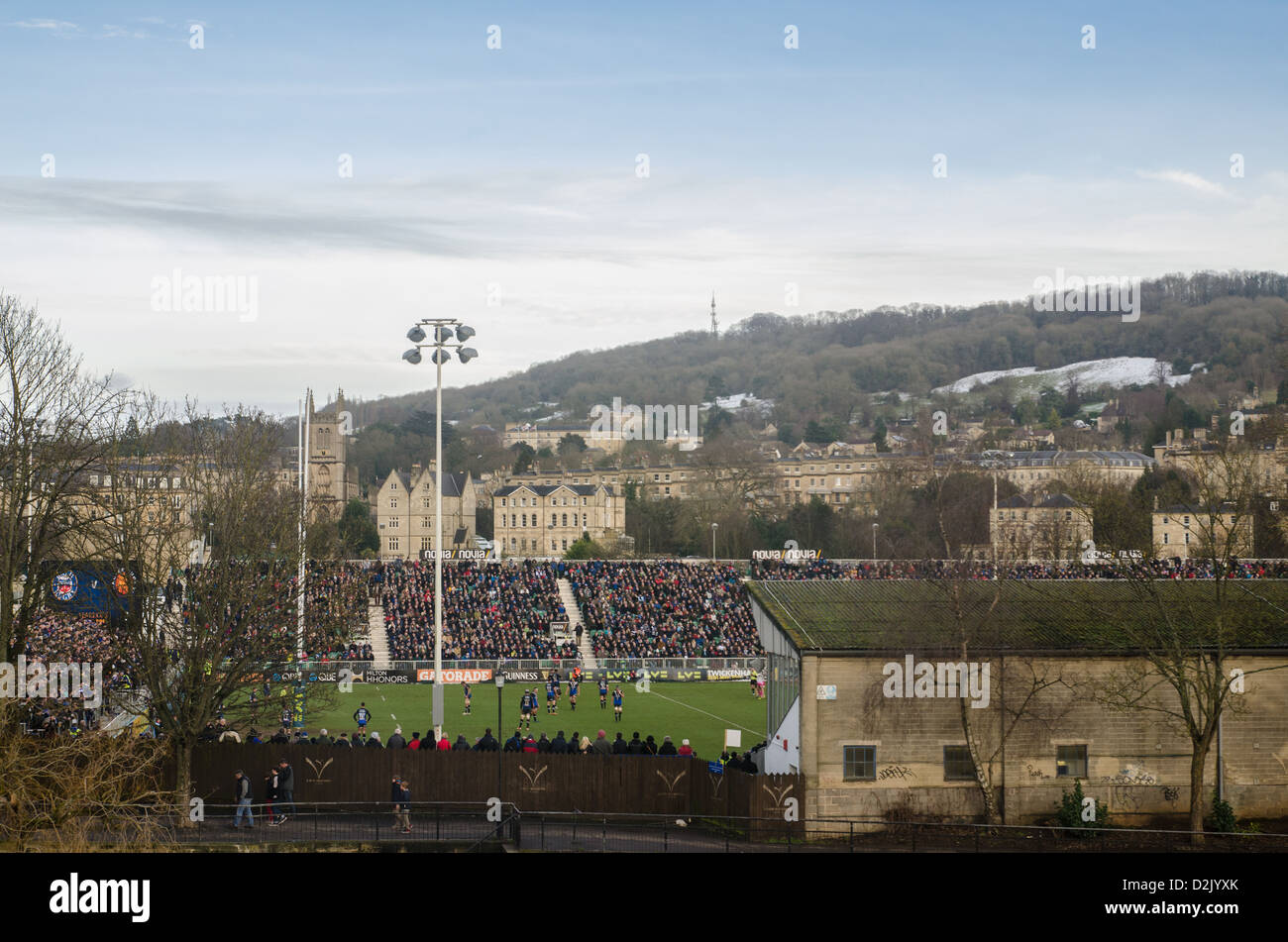 Bath Rugby Club Stock Photo - Alamy
