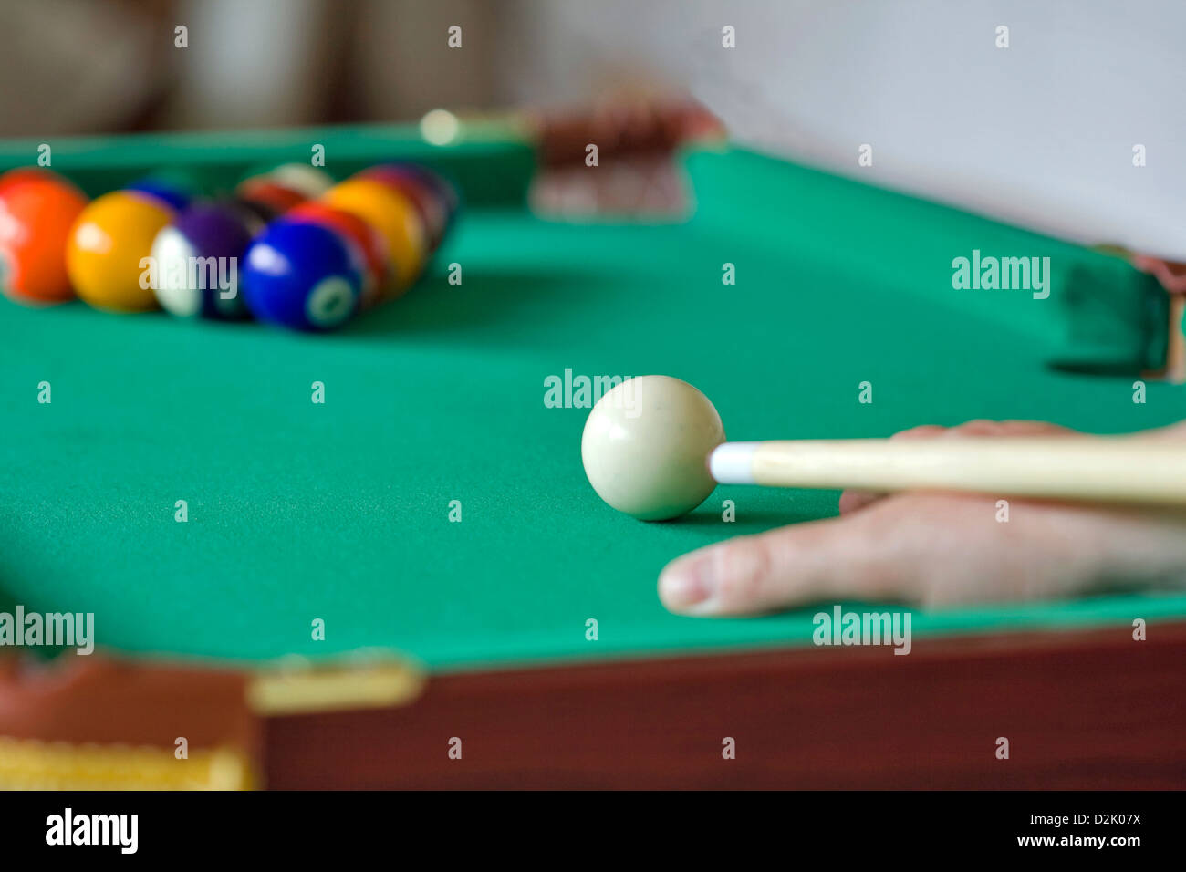 Billiard pool game equipment hi-res stock photography and images - Alamy