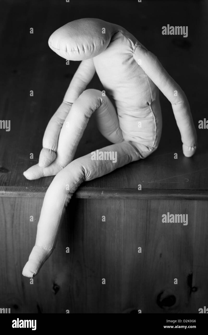 Cloth portrait Black and White Stock Photos & Images - Alamy