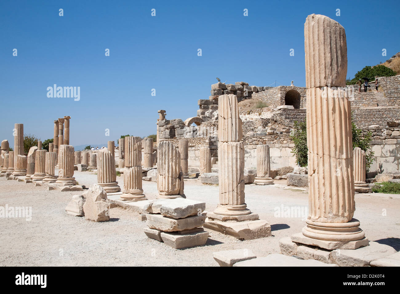 Ephesus columns hi-res stock photography and images - Alamy