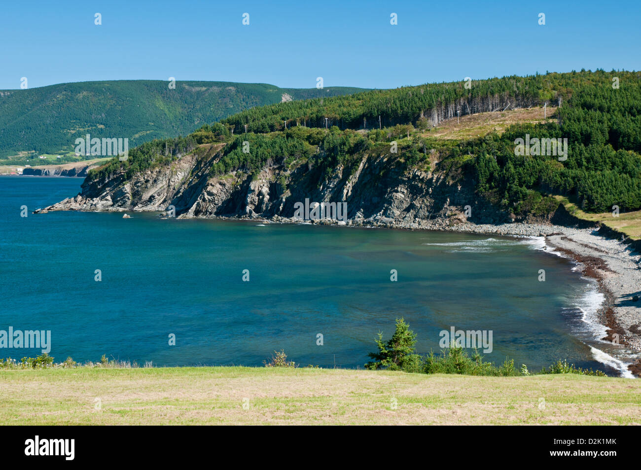 Coastline features from Cape breton Highlands Stock Photo - Alamy