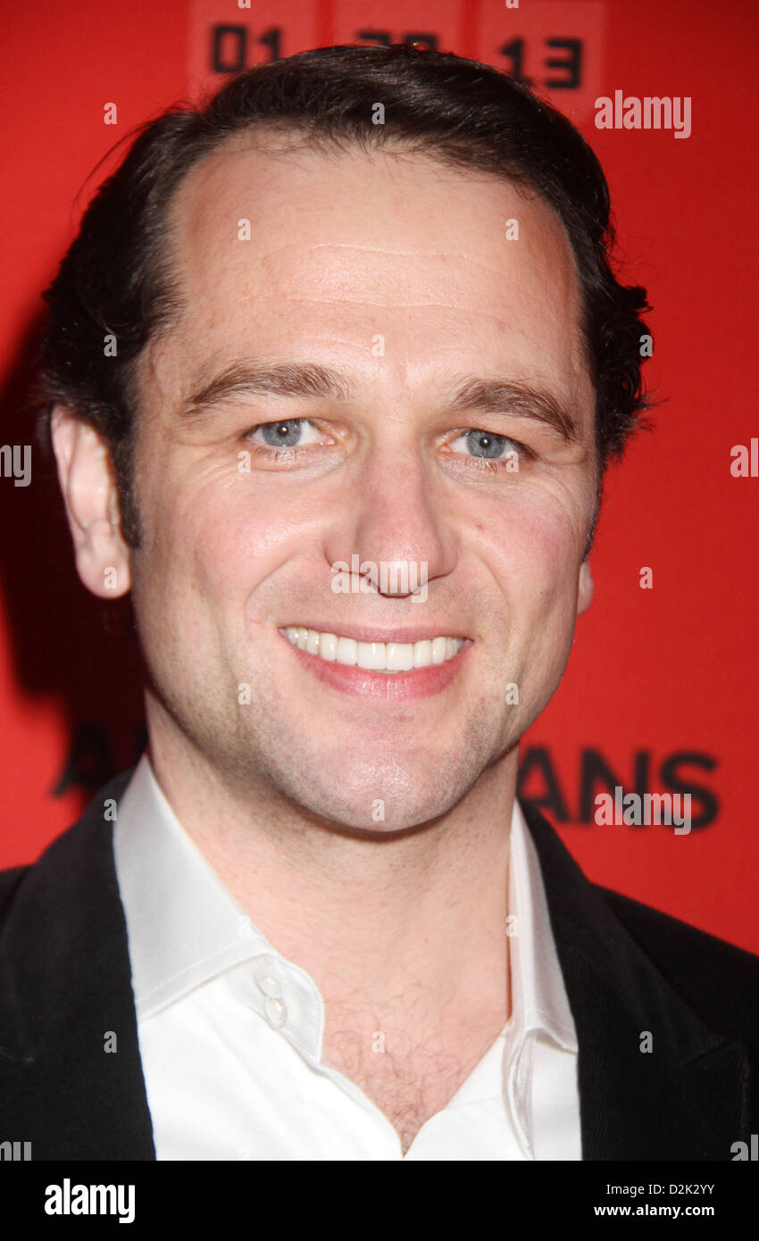 Jan. 26, 2013 - New York, New York, U.S. - Actor MATTHEW RHYS attends ...