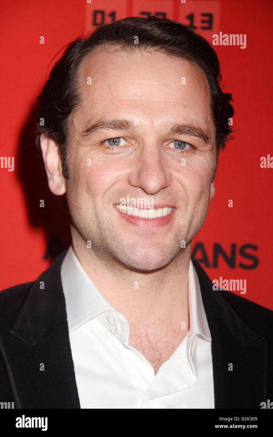 Jan. 26, 2013 - New York, New York, U.S. - Actor MATTHEW RHYS attends ...