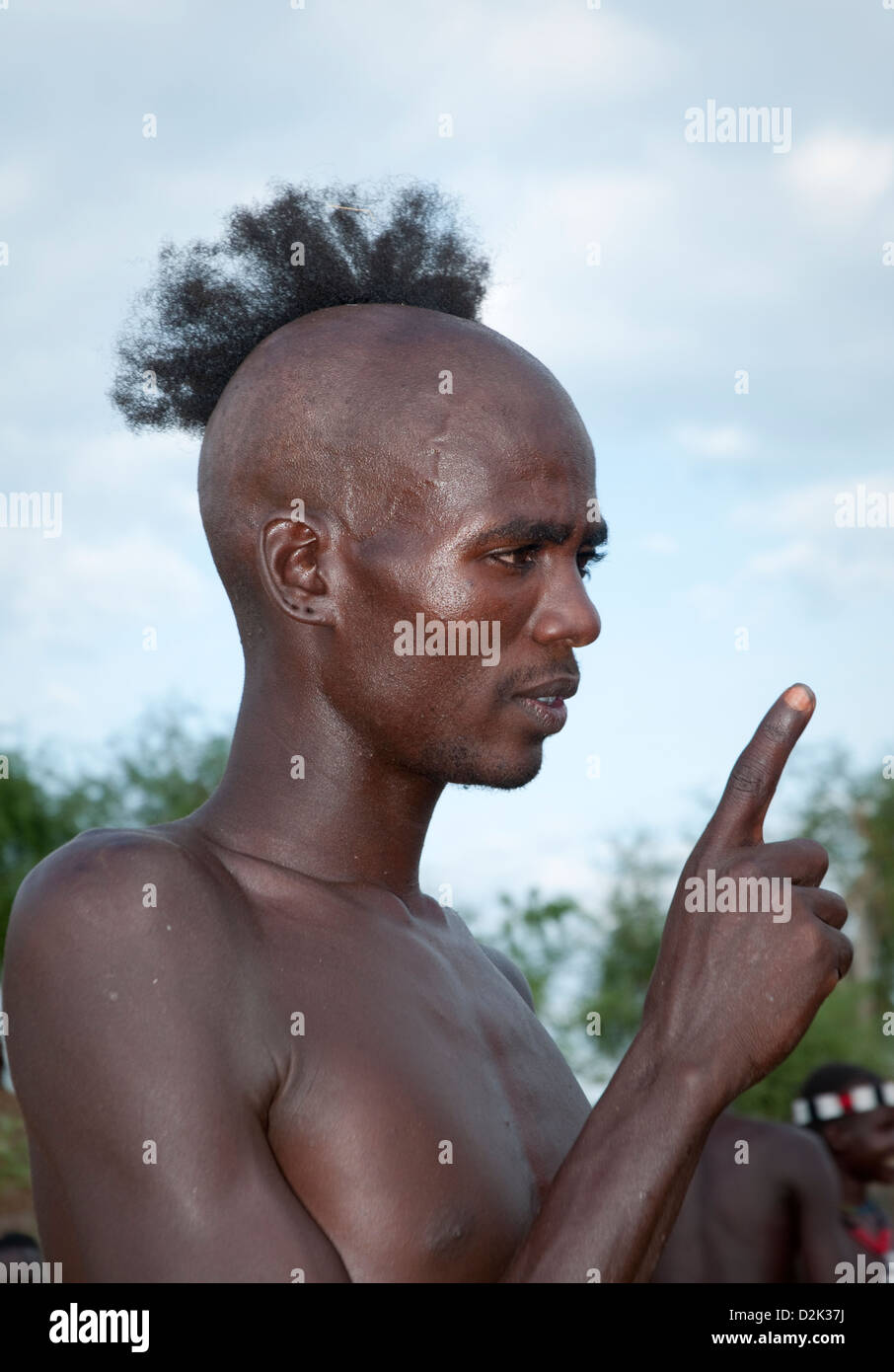 Portrait of Hamar man Stock Photo - Alamy