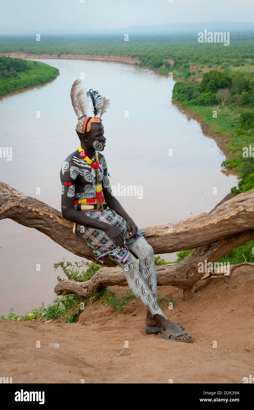 Ethiopia omo valley tribal hi-res stock photography and images - Alamy