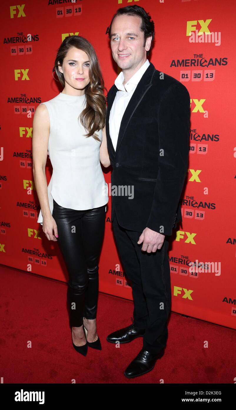 Keri Russell, Matthew Rhys at arrivals for THE AMERICANS Series ...