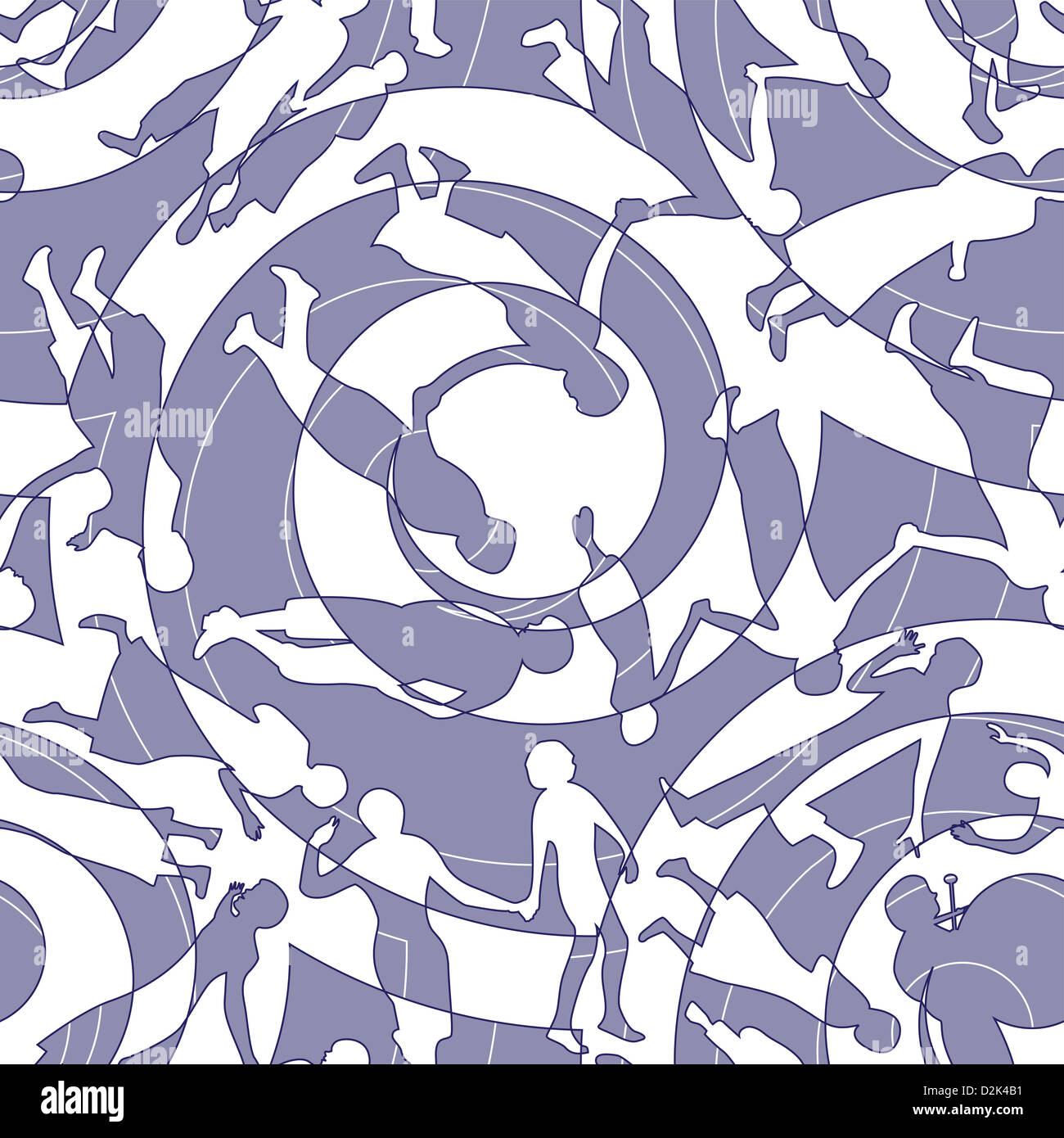 Circle dance pattern Stock Photo - Alamy