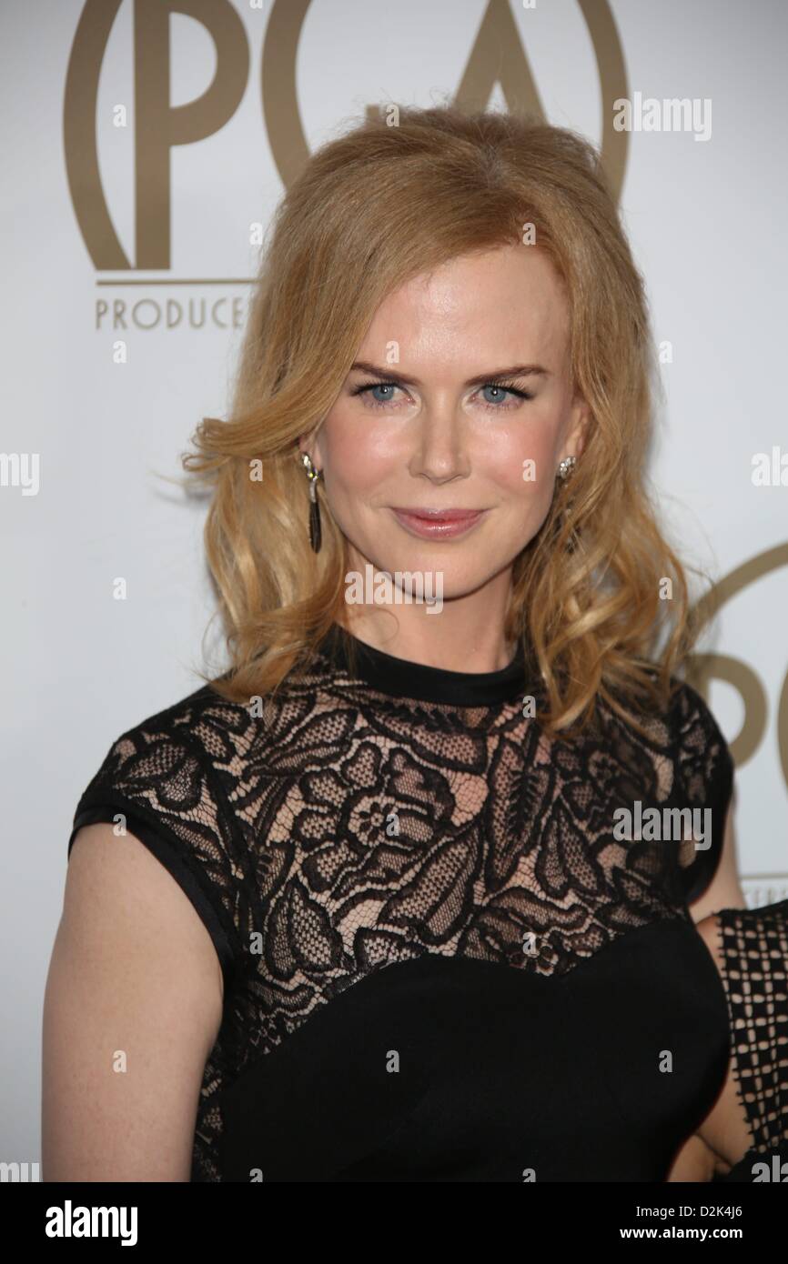 US actress Nicole Kidman arrives at the 24th annual Producers Guild ...