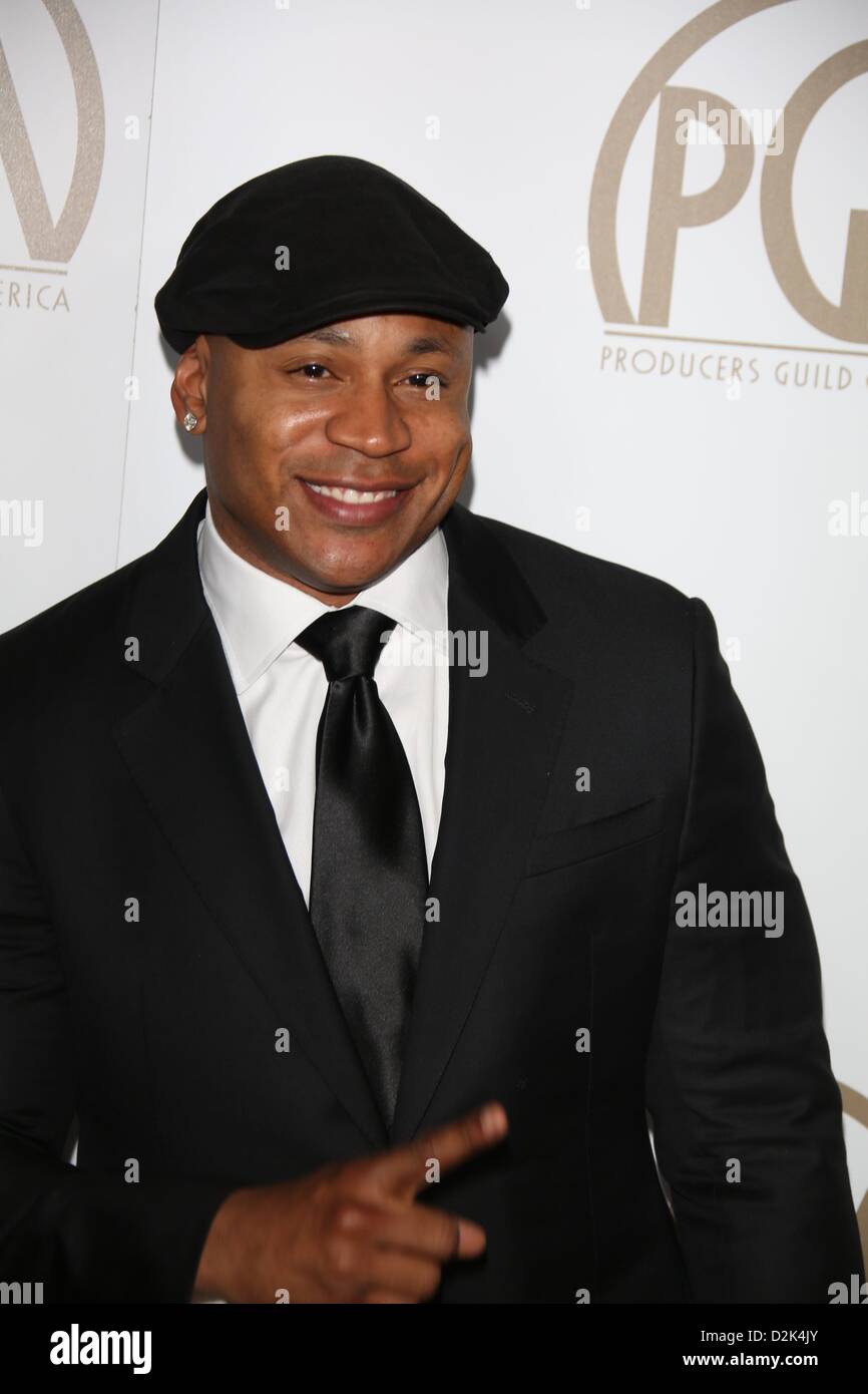US rapper LL Cool J arrives at the 24th annual Producers Guild Awards ...