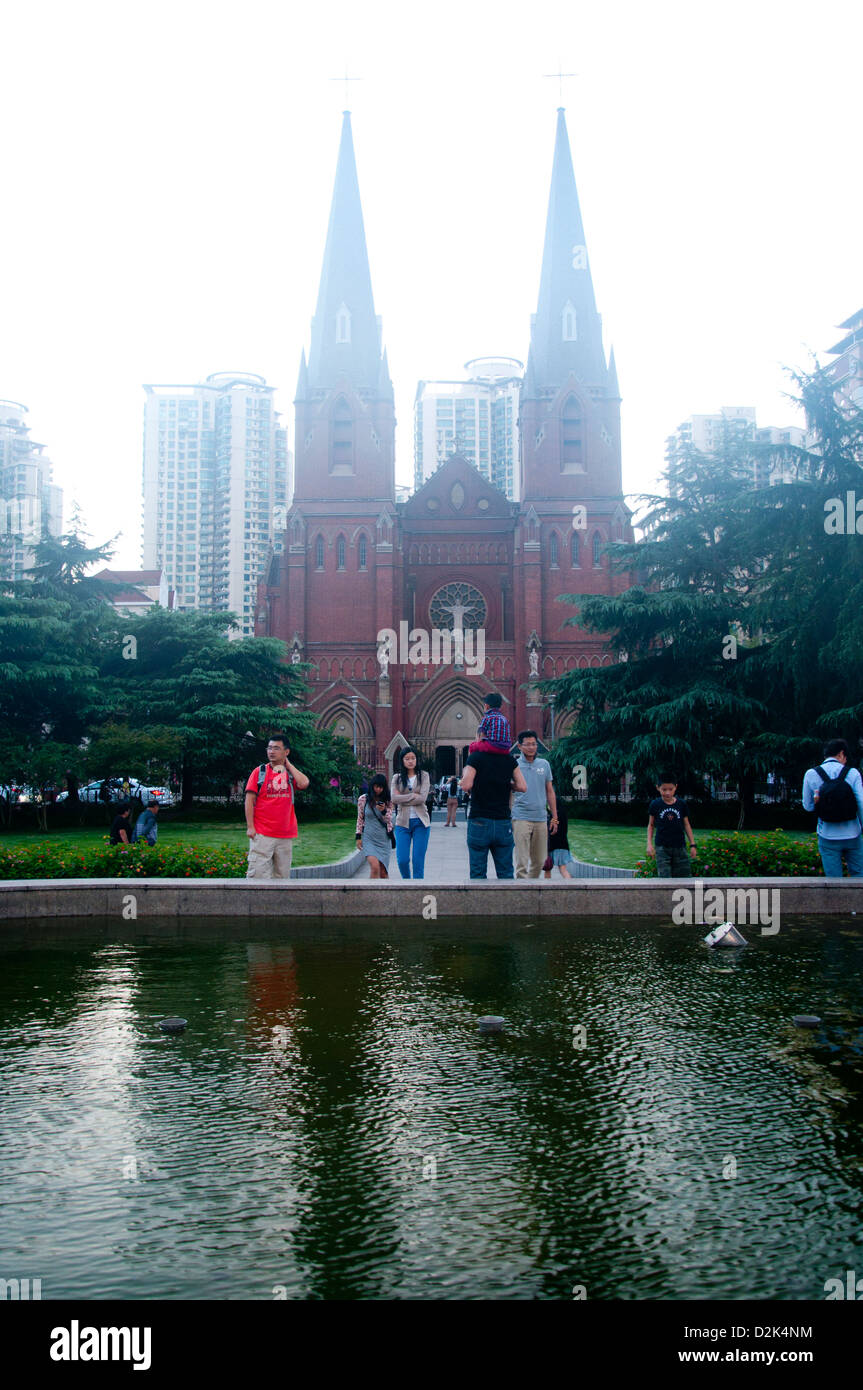 Shanghai Xujiahui Catholic Church, St. Ignatius Cathedral, 徐家汇天主教堂 ...