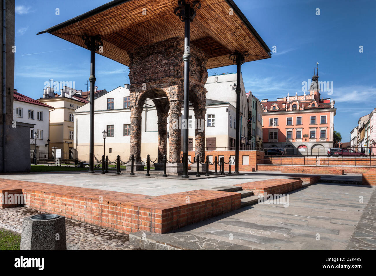Old Town, Jewish Bima in Tarnow, Poland Stock Photo - Alamy