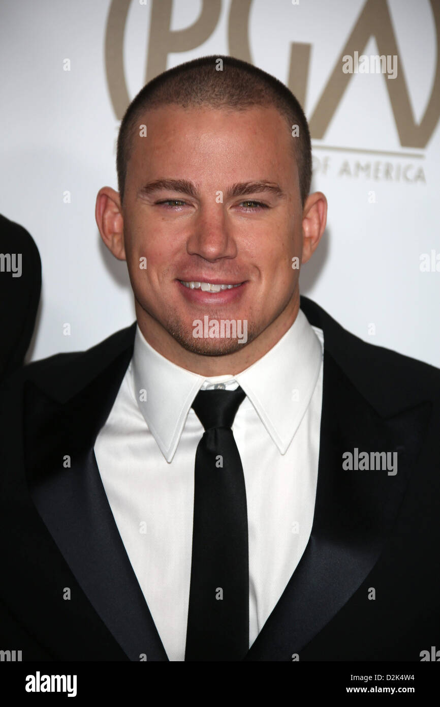 US actor Channing Tatum arrives at the 24th annual Producers Guild ...