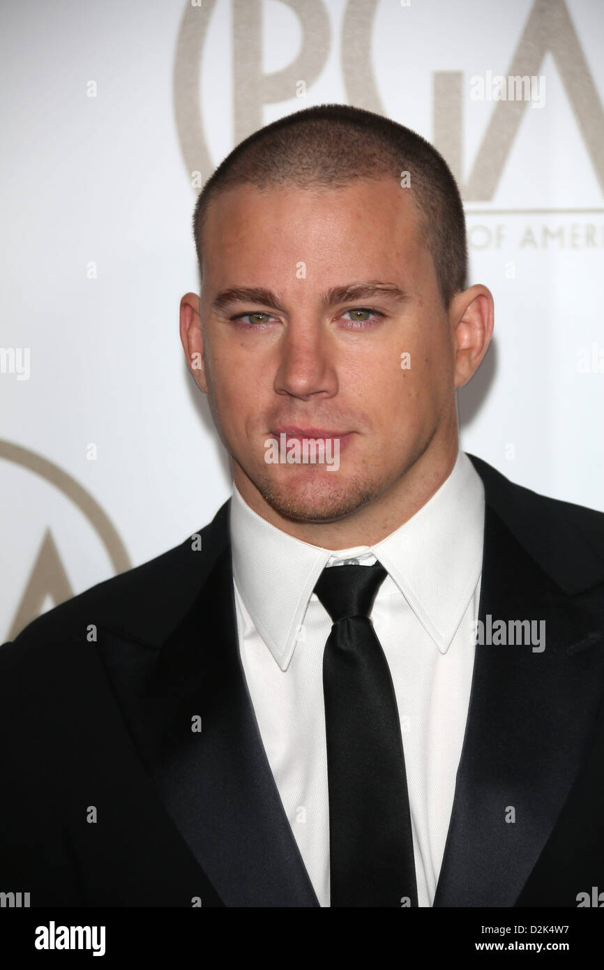 US actor Channing Tatum arrives at the 24th annual Producers Guild ...