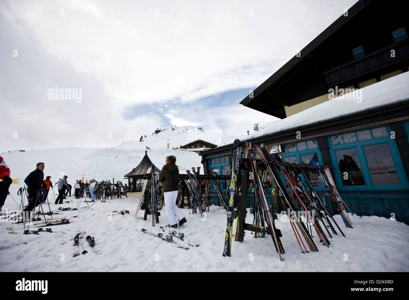 Ski resort restaurant hi-res stock photography and images - Alamy
