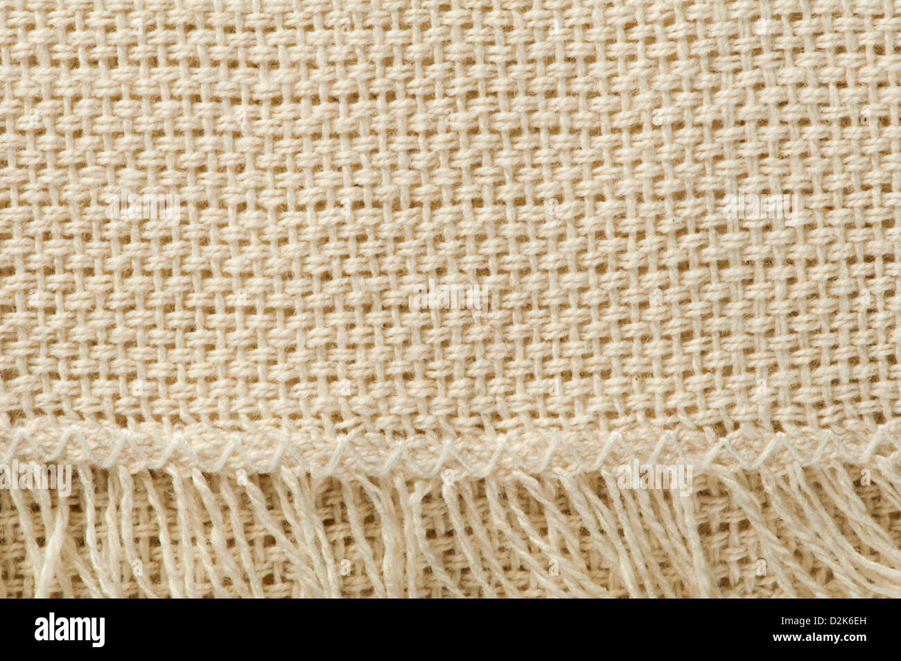 Cotton textile background. Beige closeup textile texture Stock Photo ...