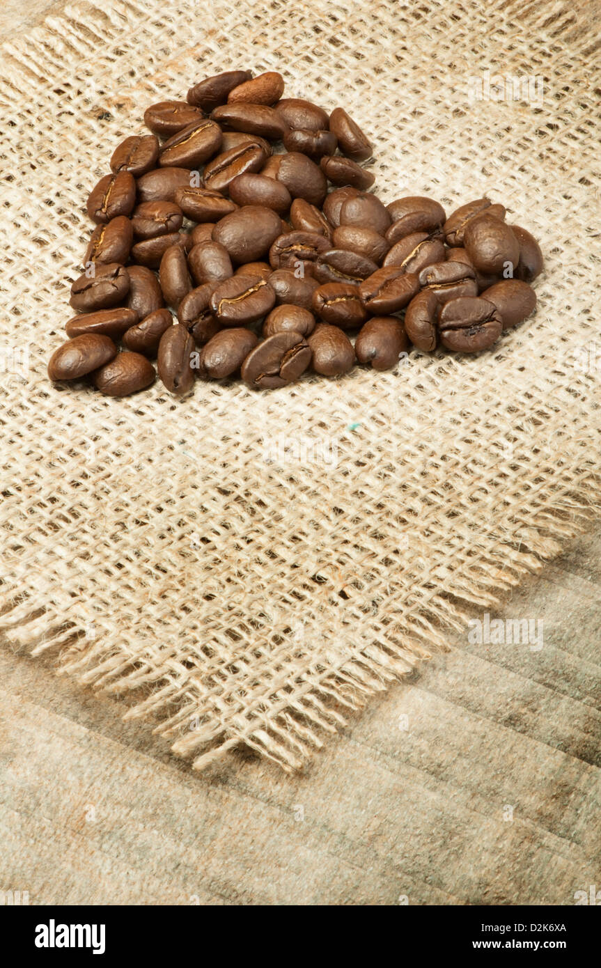 Heart made of coffee hi-res stock photography and images - Alamy