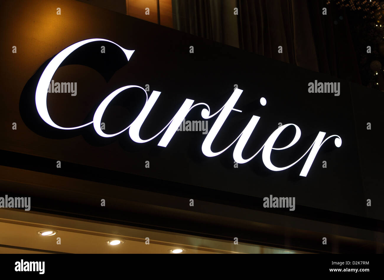 Cartier logo hi-res stock photography and images - Alamy
