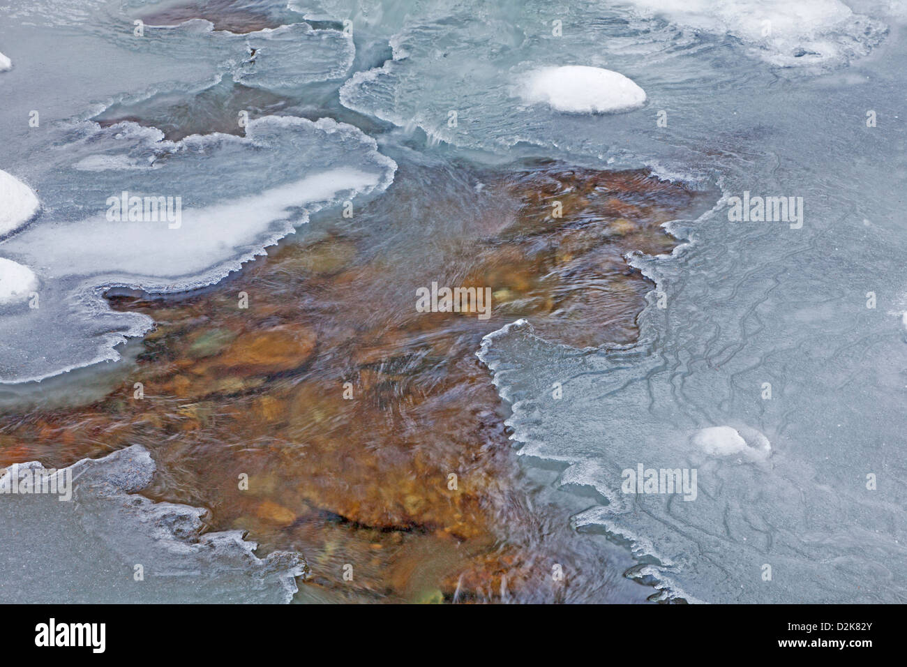 Nearly natural stream, Germany Stock Photo - Alamy