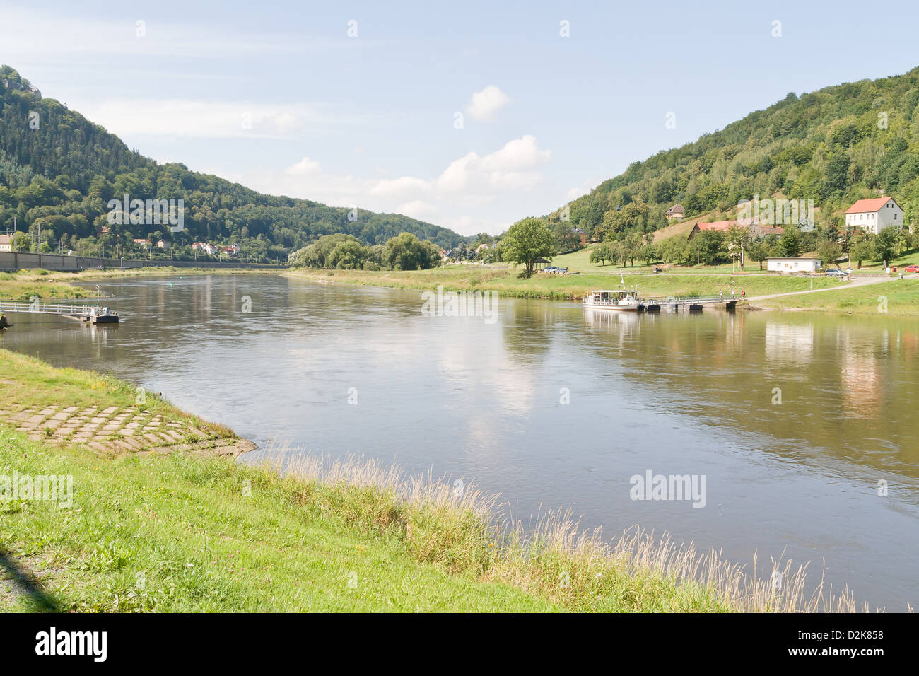 the River Elbe, Germany Stock Photo - Alamy