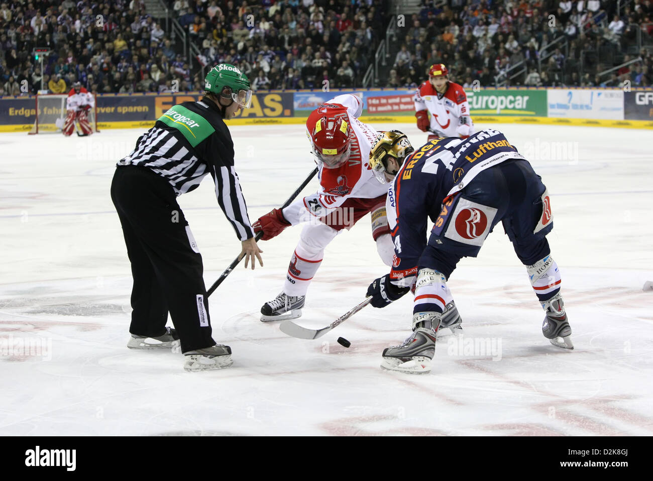 Berlin, Germany, kick at a Hockey Game Stock Photo - Alamy