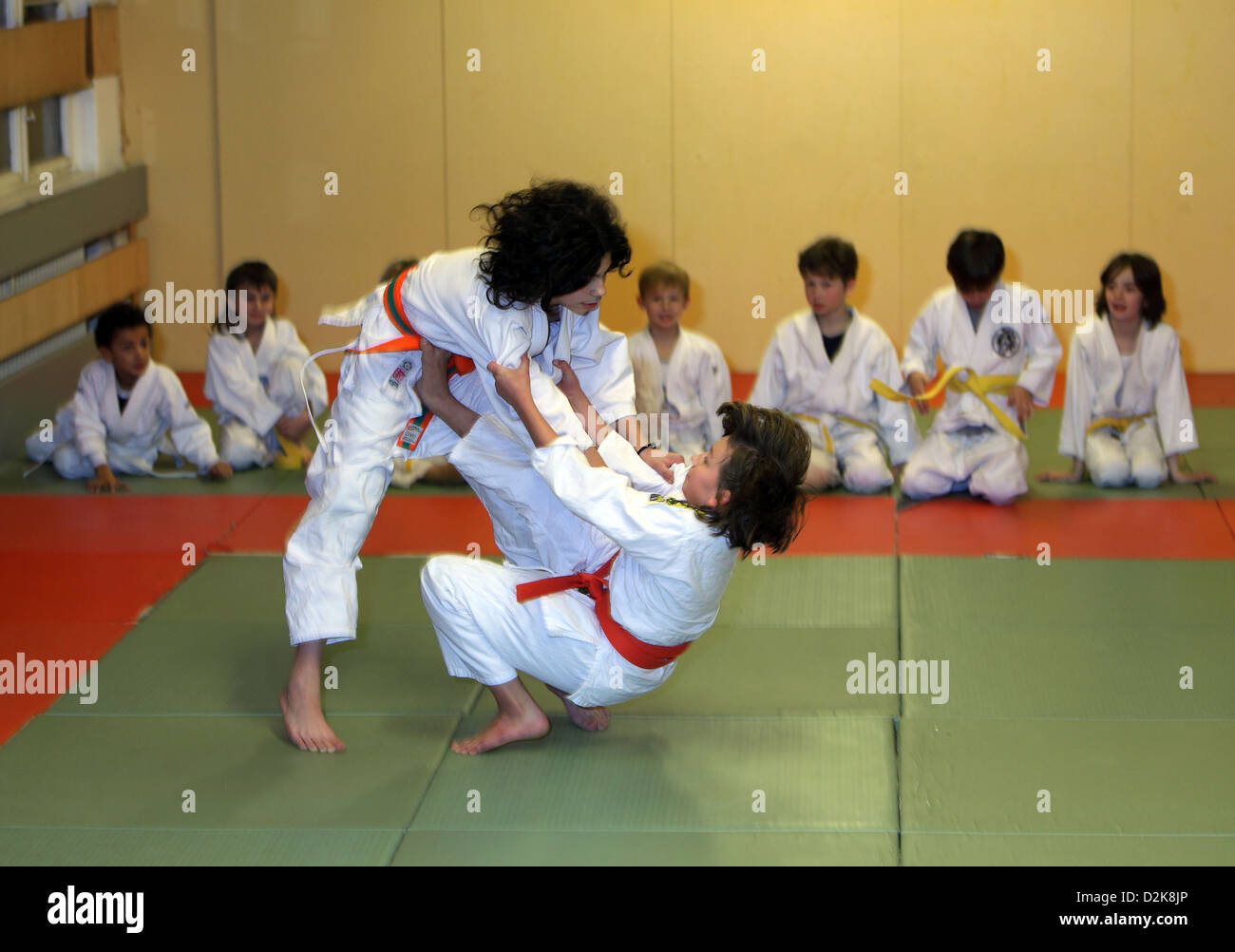 Children judo hi-res stock photography and images - Alamy