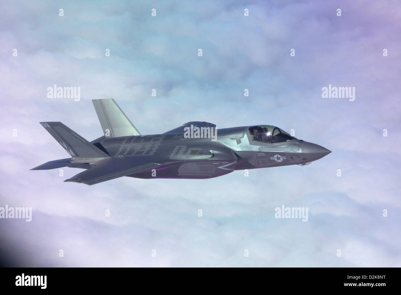 Aerial refueling of F-35B Lightning II aircraft over Florida October 2 ...