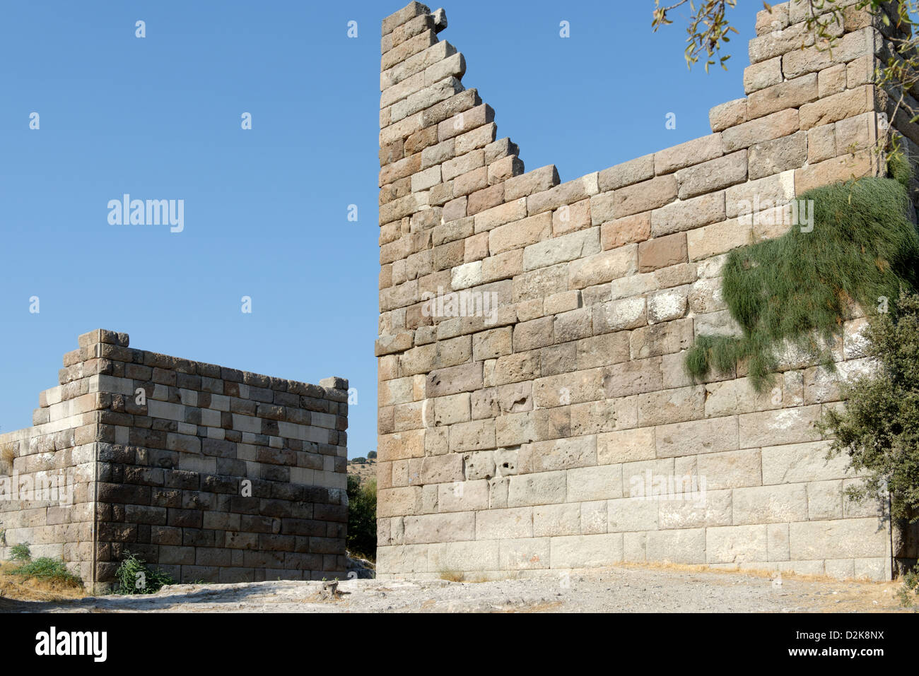 Bodrum Turkey. The Myndos Gate, built during the reign of Mausolos and ...