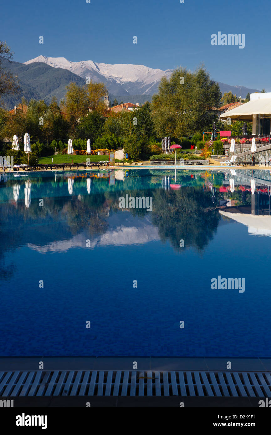 SPA complex with the pool with mineral water Stock Photo - Alamy