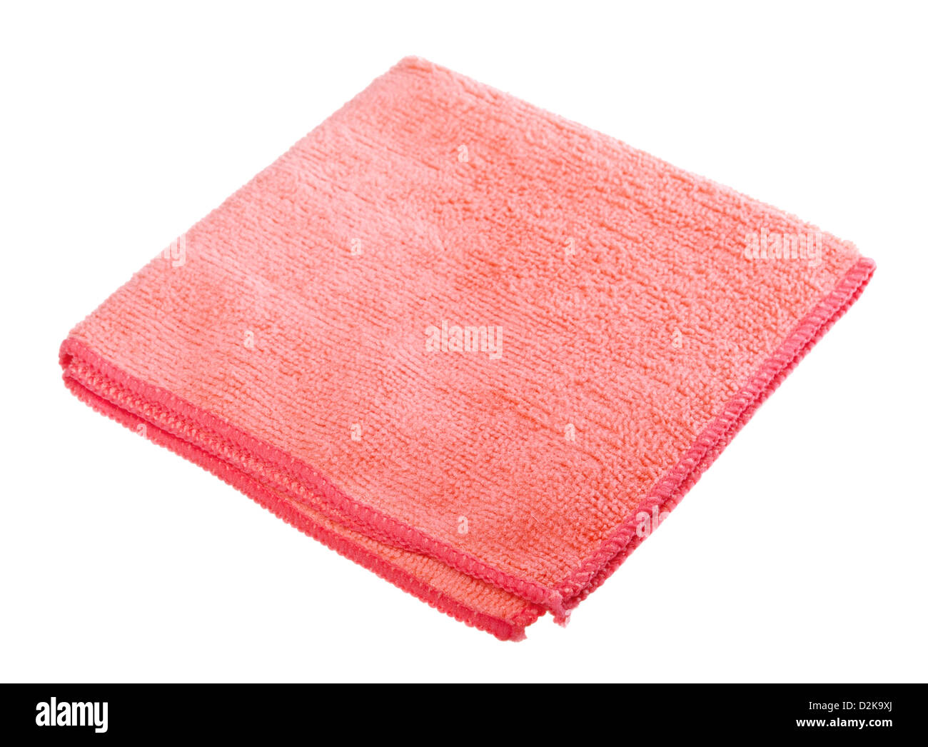 pink microfiber duster isolated on white background Stock Photo - Alamy