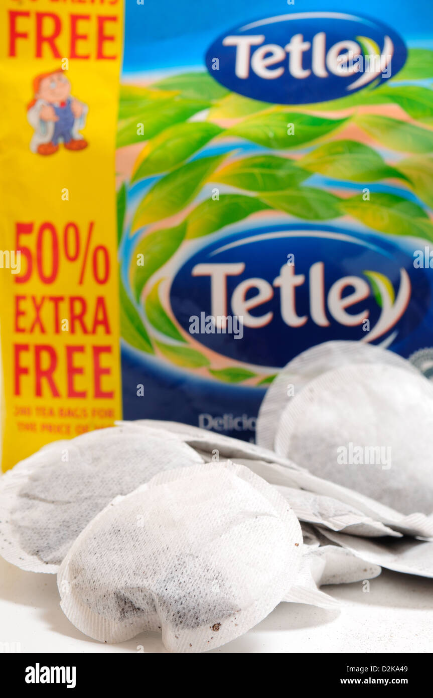 Tetley Tea Bags Stock Photo - Alamy