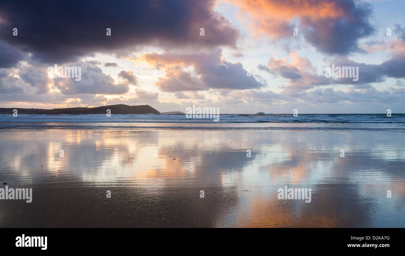 Pentireglaze haven and new polzeath hi-res stock photography and images ...