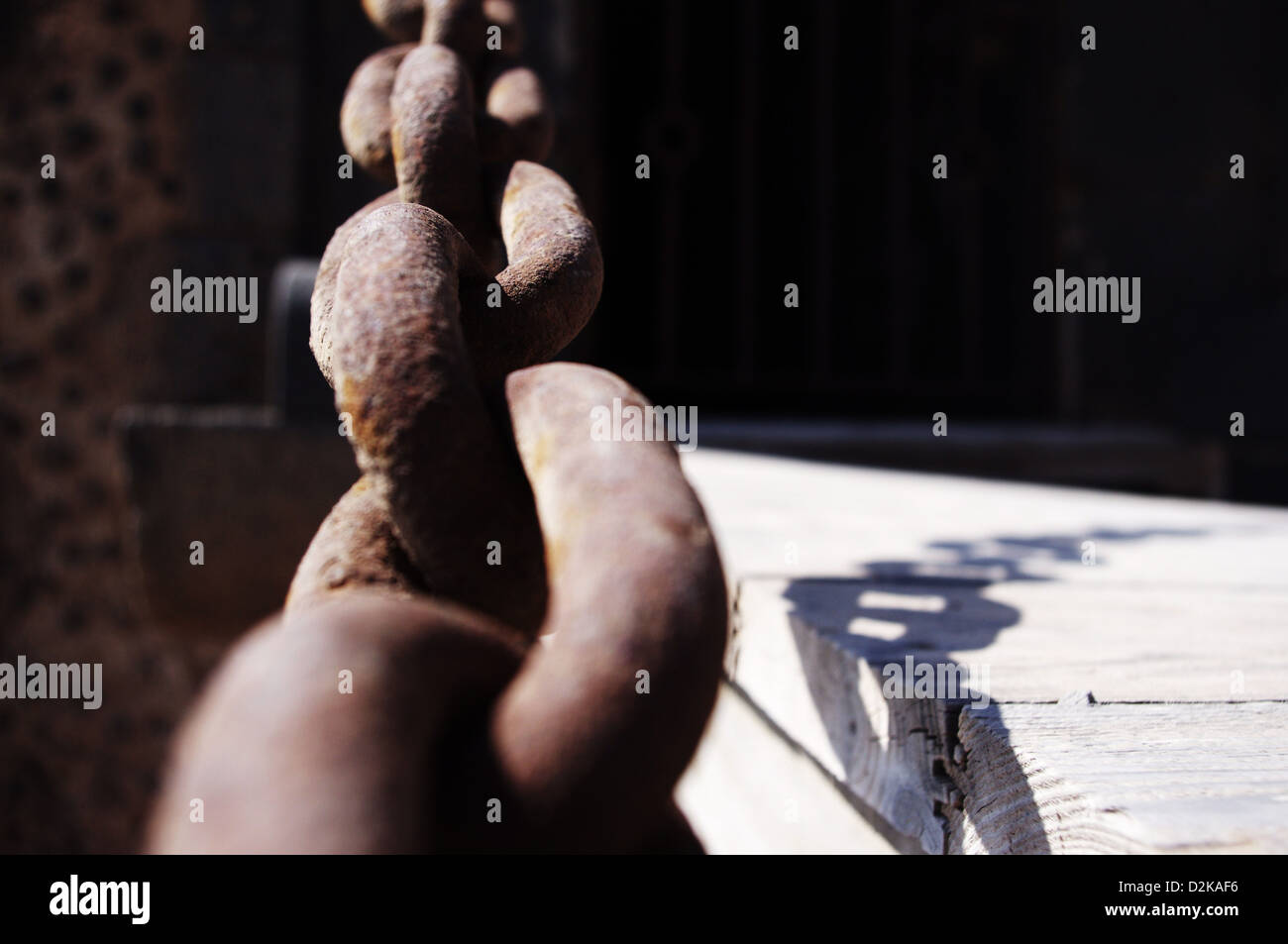 Slave shackles africa hi-res stock photography and images - Alamy