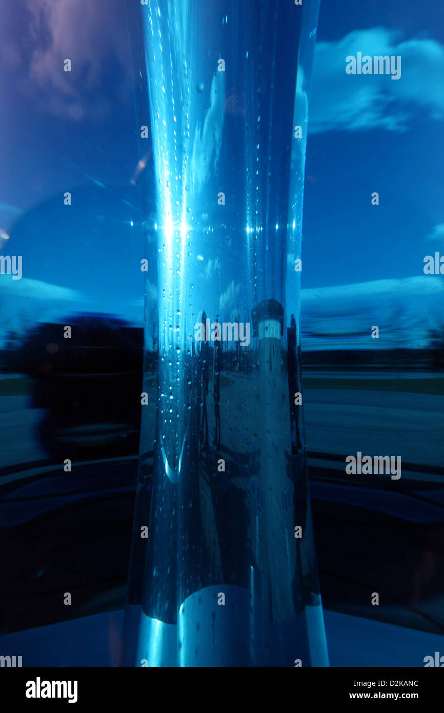 Utrecht, The Netherlands, blue water column Stock Photo - Alamy