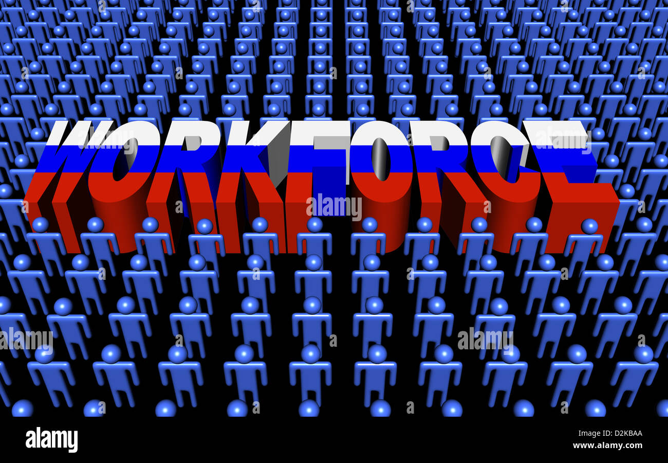 Russian workforce hi-res stock photography and images - Alamy