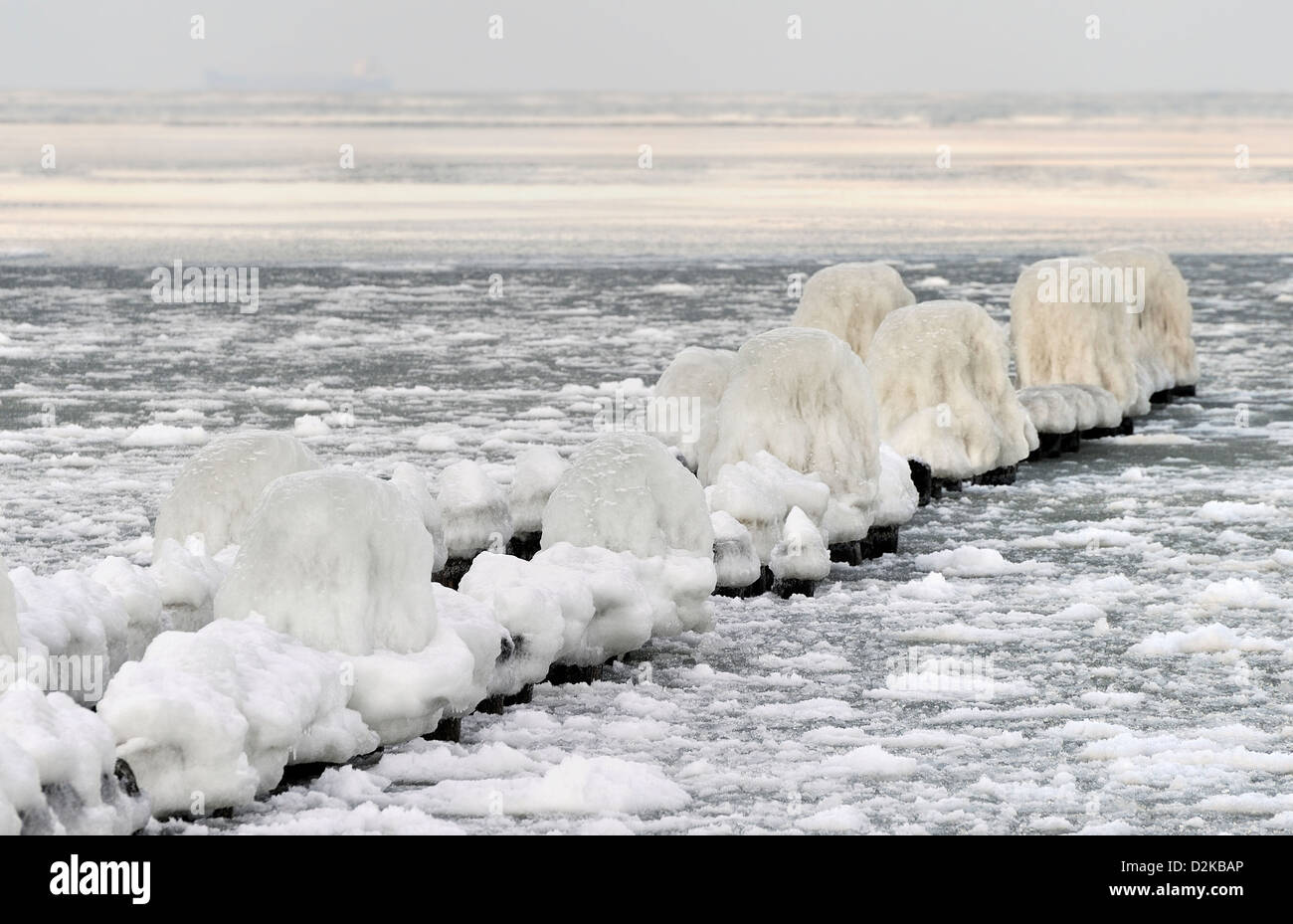 Baltic sea in winter Stock Photo - Alamy