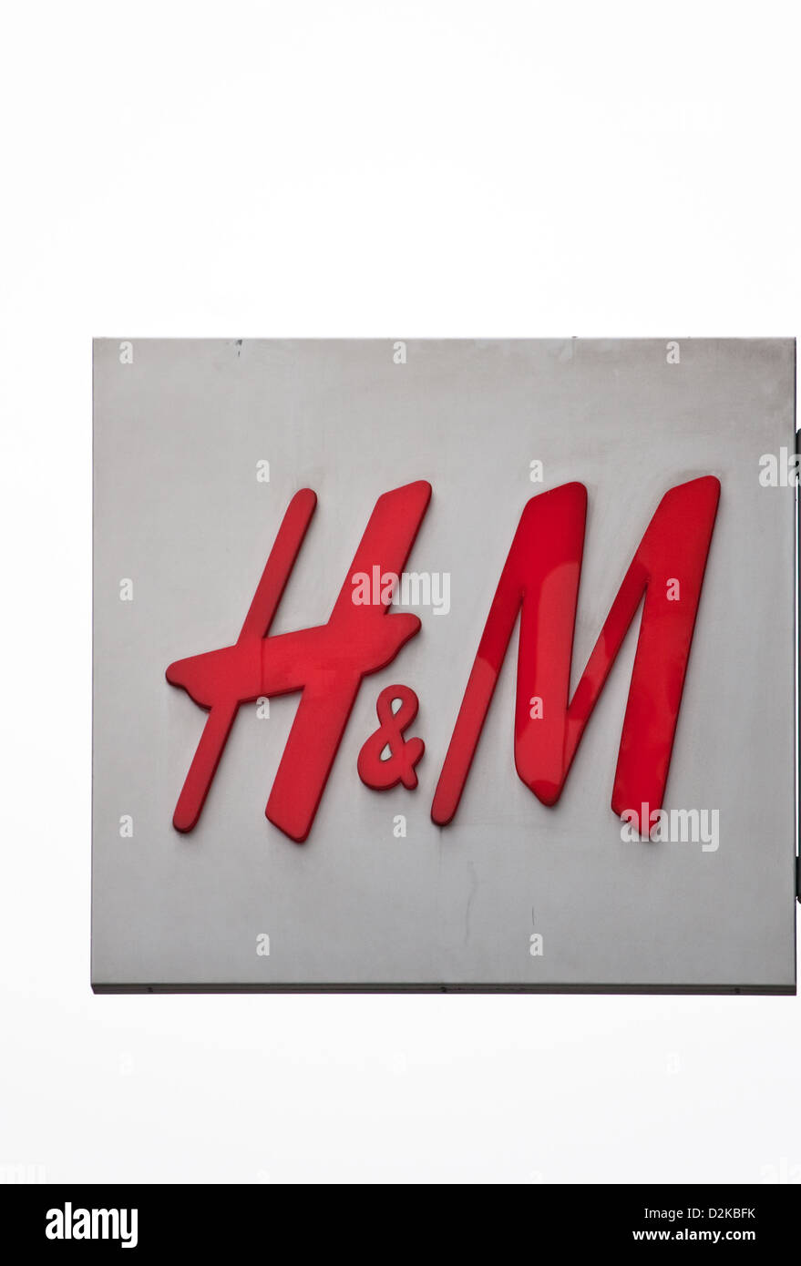 H m logo hi-res stock photography and images - Alamy