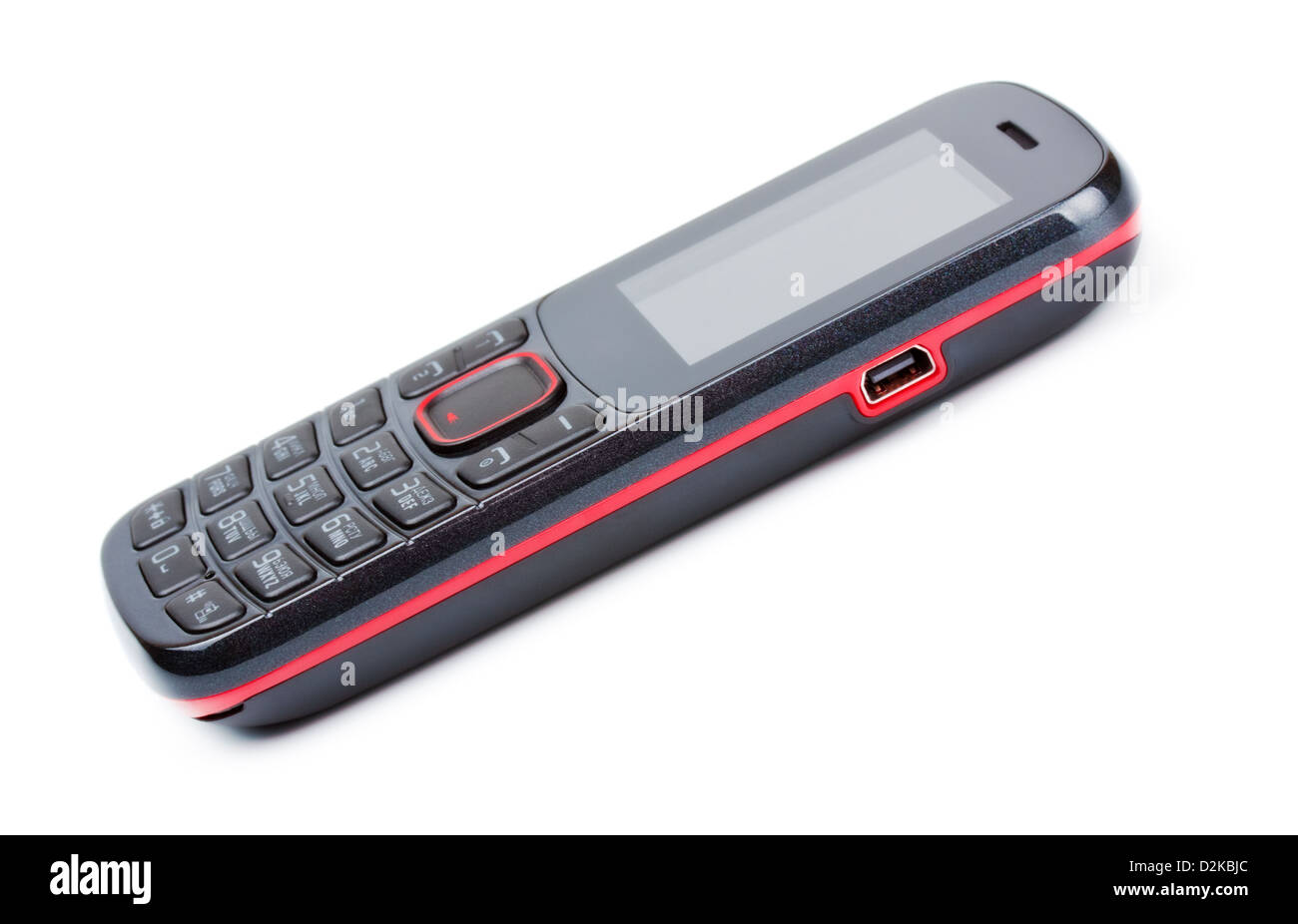 modern cell mobile phone isolated on white Stock Photo - Alamy