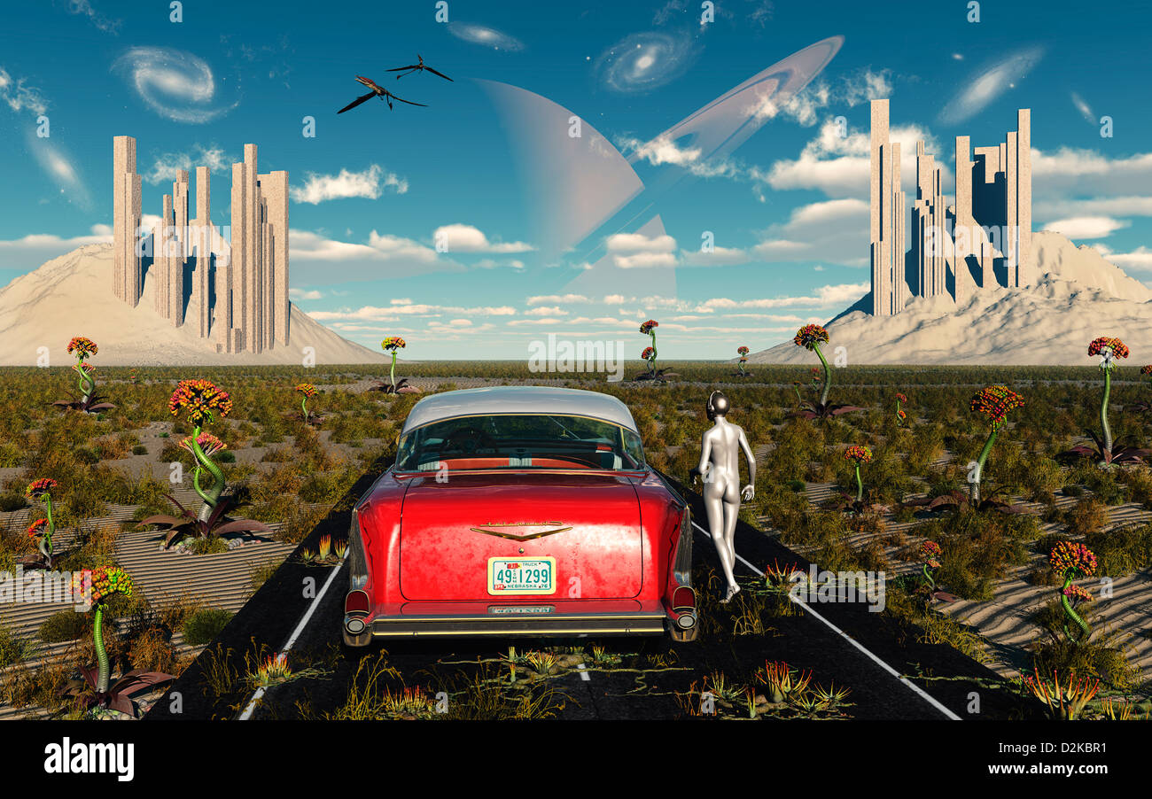 Alien highway hi-res stock photography and images - Alamy