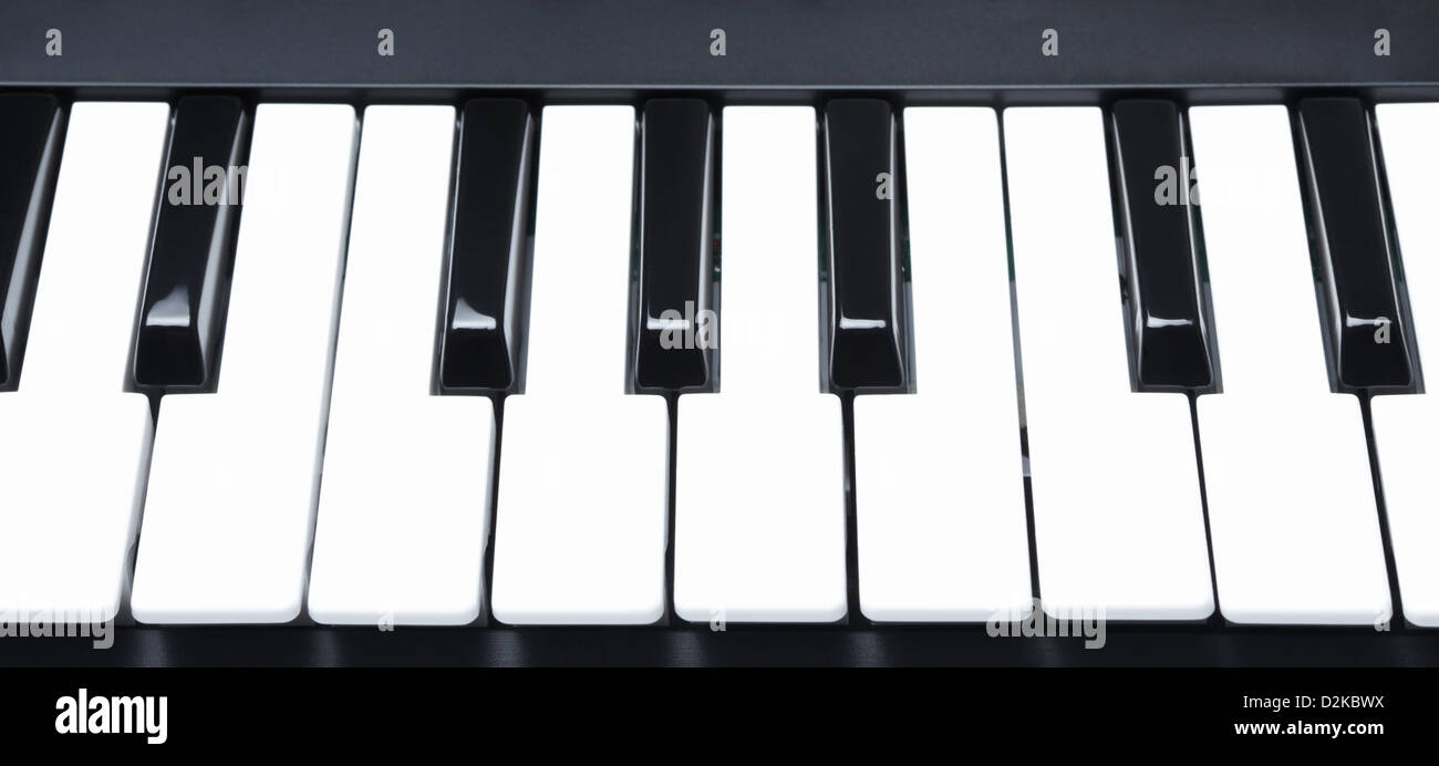 Digital piano keys hi-res stock photography and images - Alamy