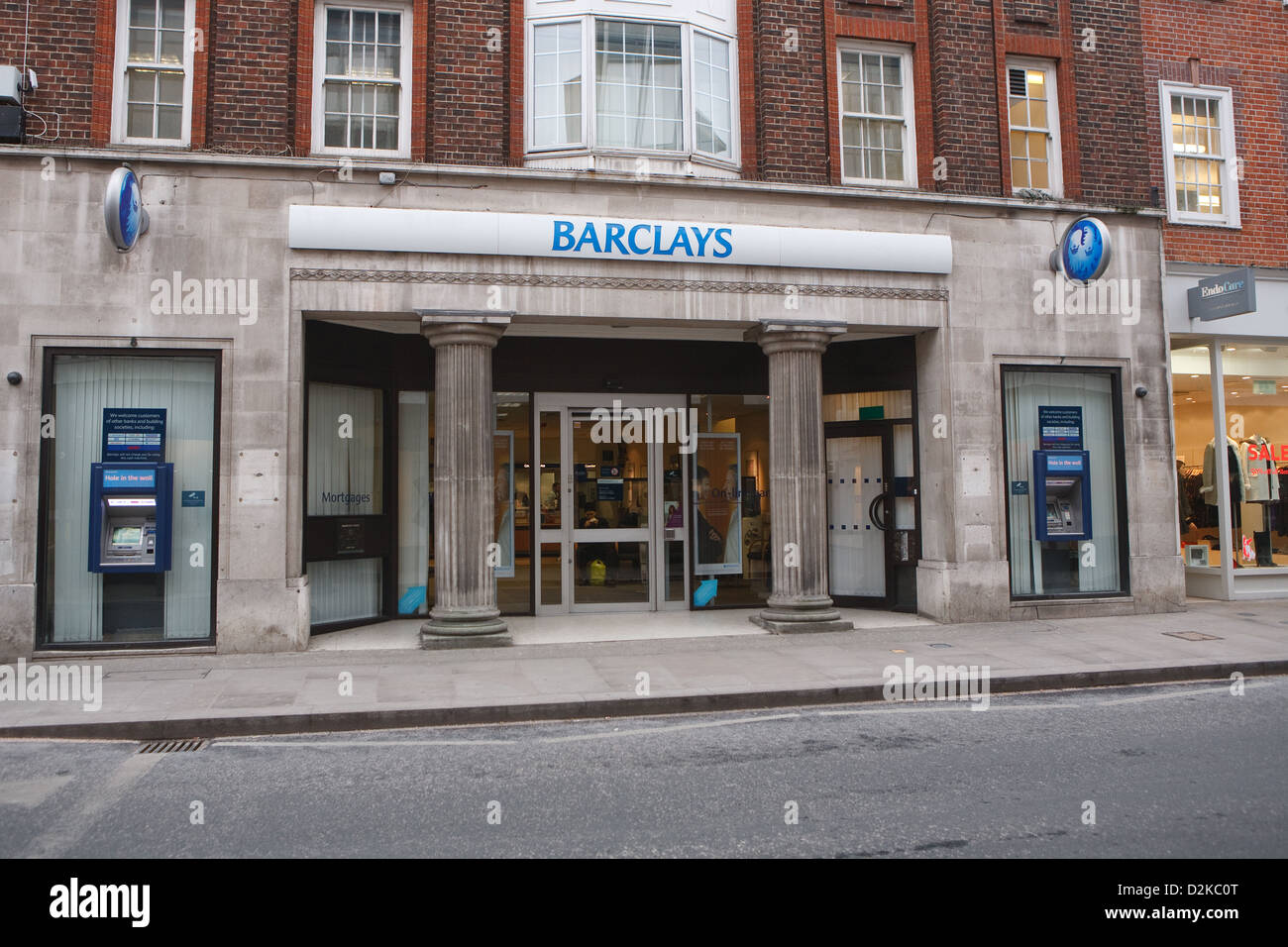 Barclays bank staff hi-res stock photography and images - Alamy