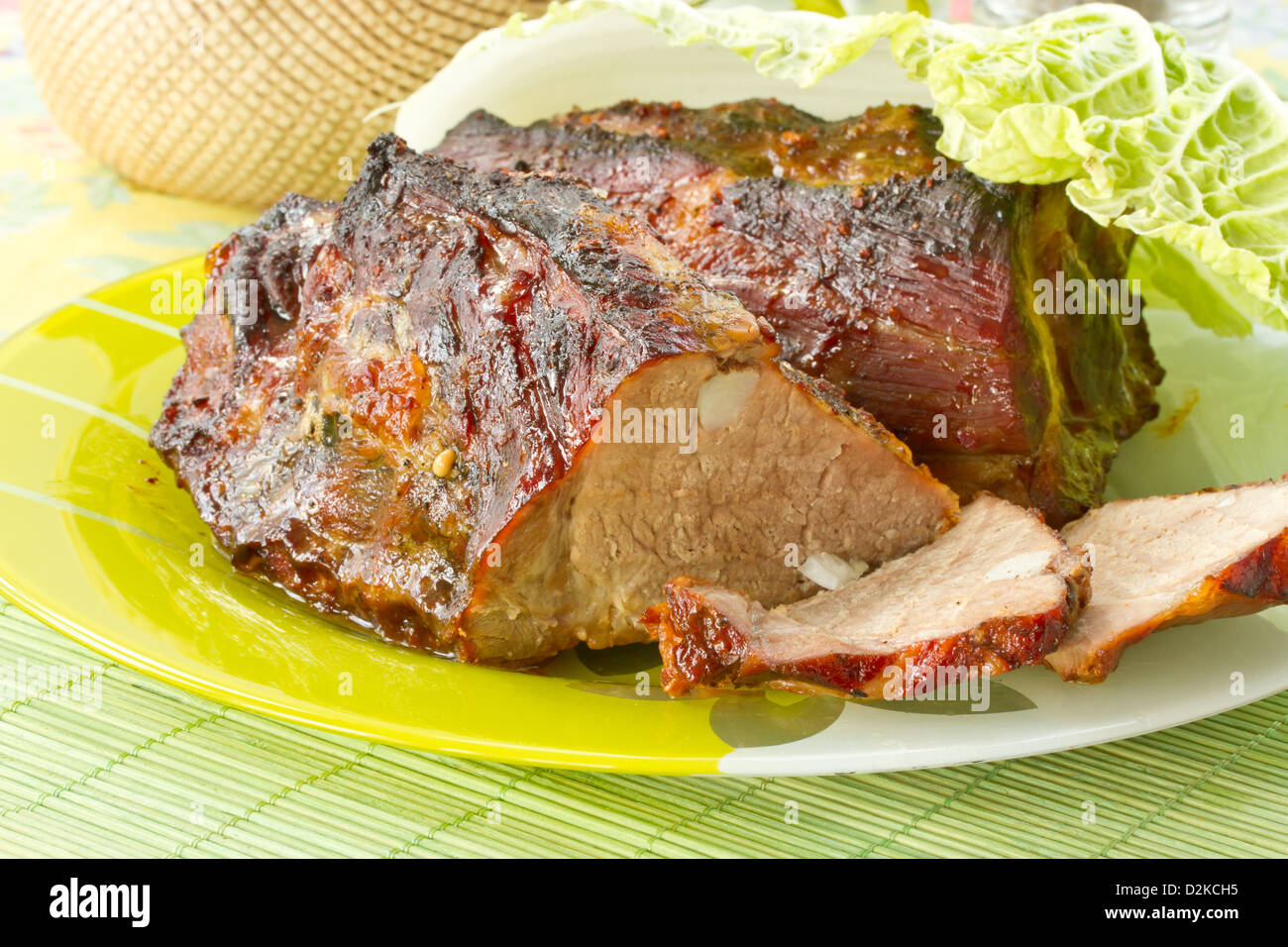 Baked meat hi-res stock photography and images - Alamy