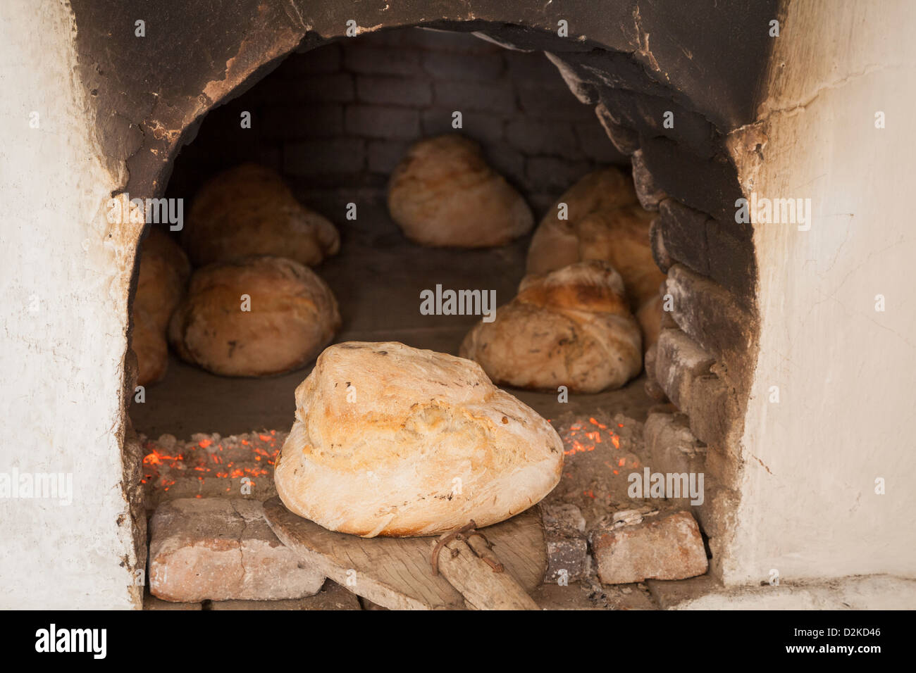 Ancient wood oven Stock Photo - Alamy