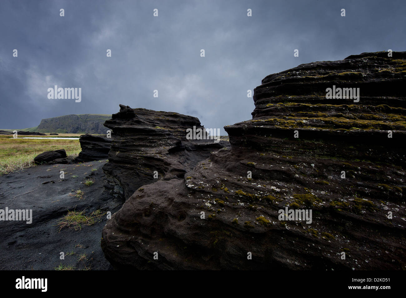 Field of peat Stock Photo - Alamy