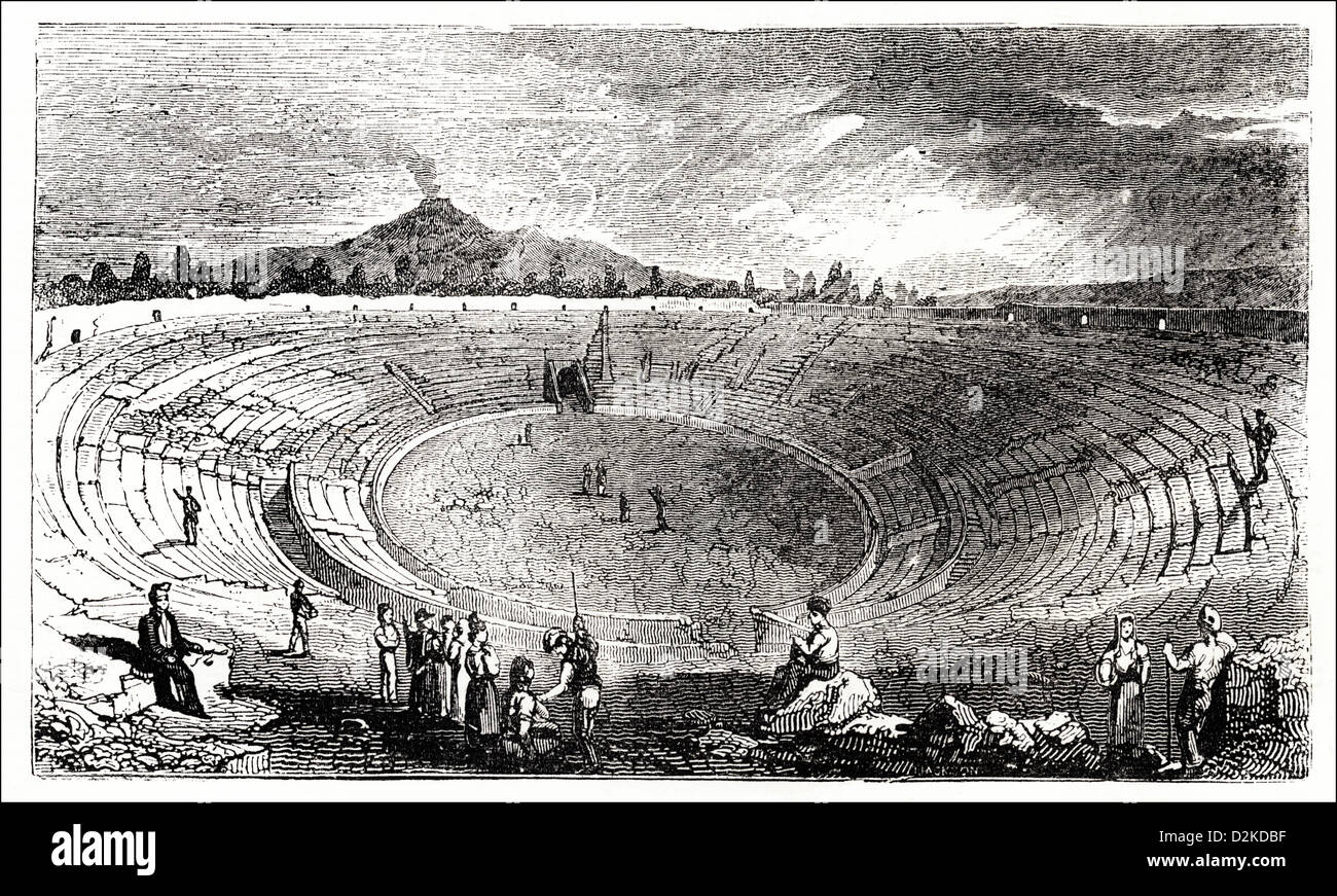 Amphitheatre illustration hi-res stock photography and images - Alamy