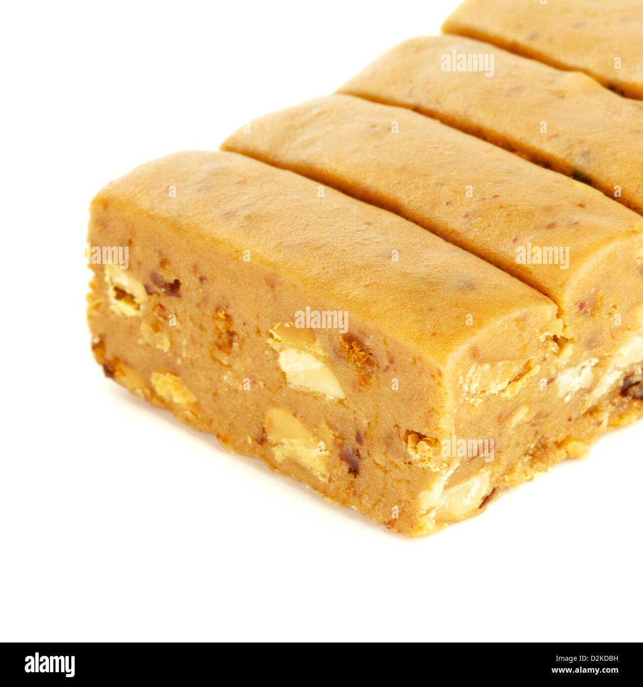 east sweets, sherbet with nuts, isolated on white Stock Photo - Alamy