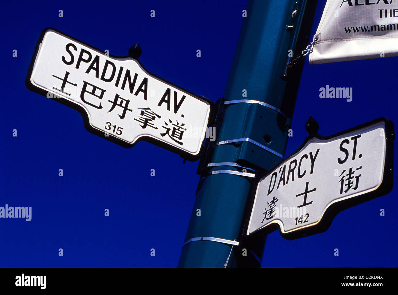Canada street names hi-res stock photography and images - Alamy